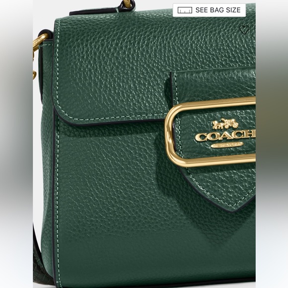 Coach | Bags | Coach Morgan Top Handle Satchel Color Green | Poshmark